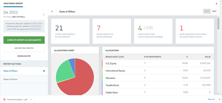Generating Monitoring Reports or Research Reports Within a Client – How ...
